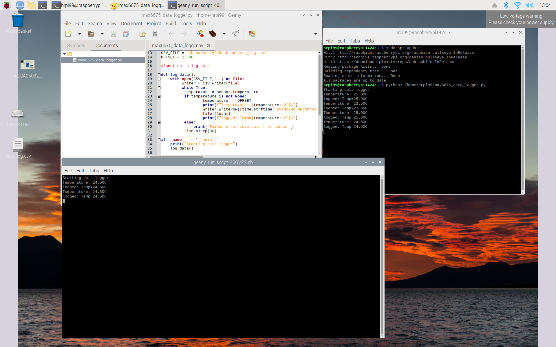 Building An Iot Data Logger With Raspberry Pi And Max6675 Sensor